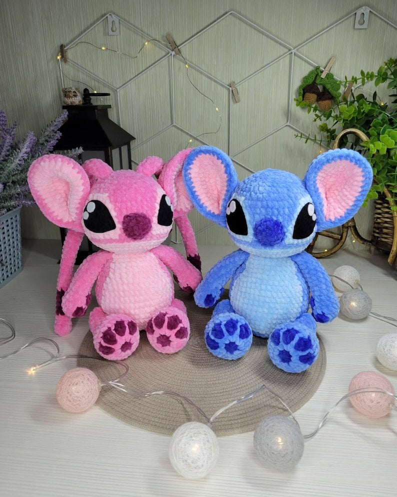 2-in-1 Crochet Pattern: Stitch & Angel – Emily Patterns